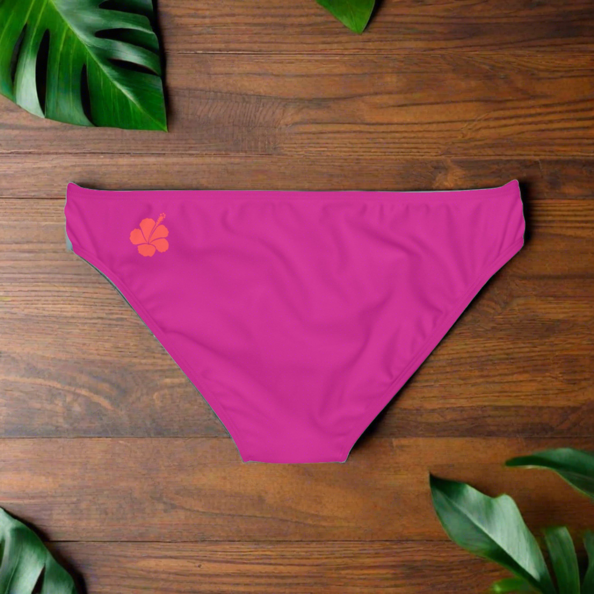 PINK - Loop Tie Side Bikini Bottom – Resin Vibe