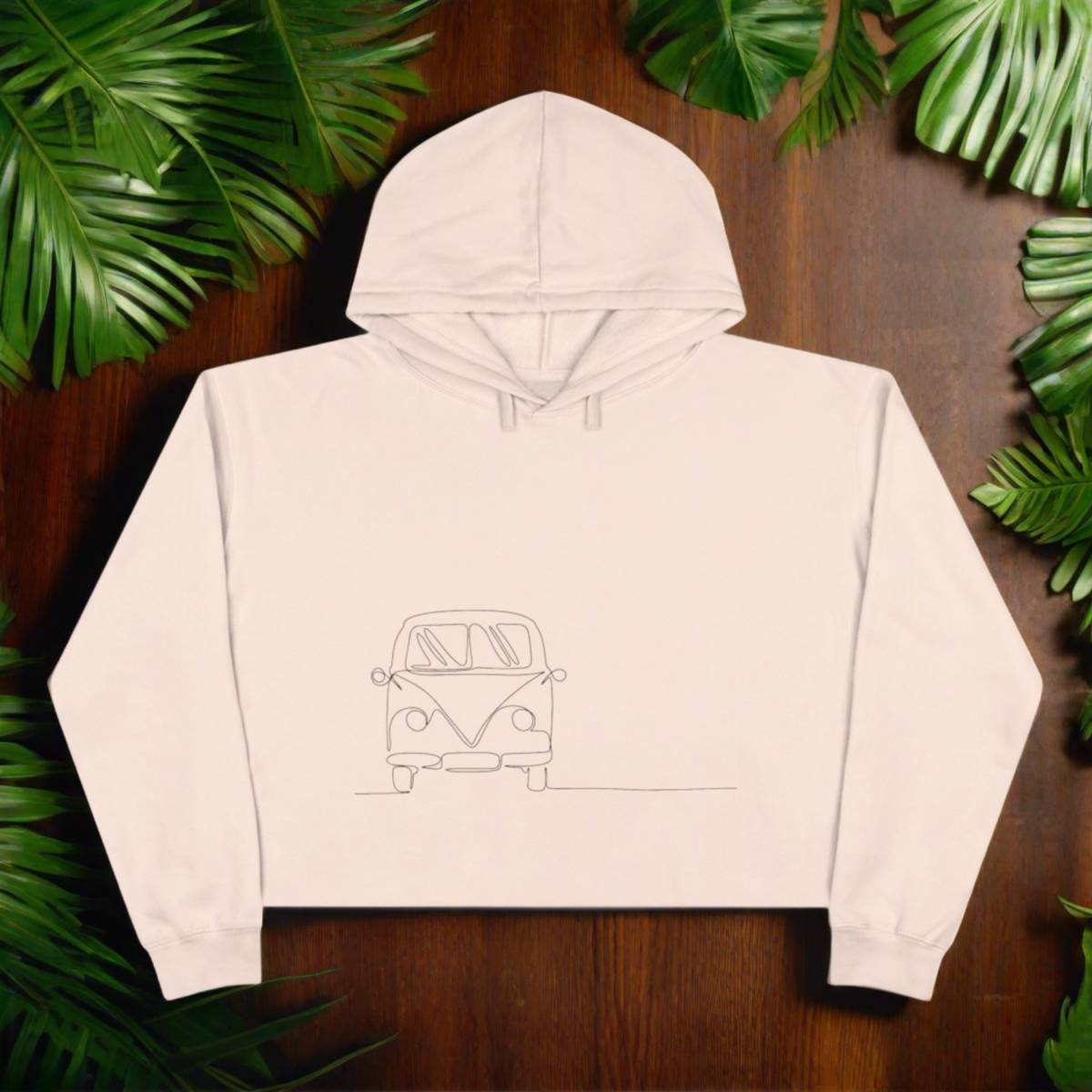 VAN LIFE - Crop Hoodie – Resin Vibe